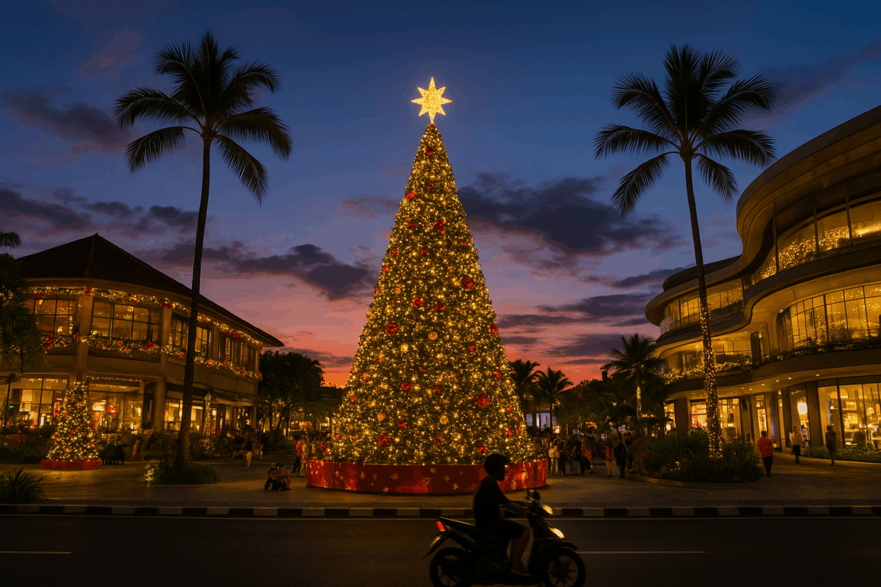 Best Christmas Spots in Bali to Explore by Motorbike | Hello Motors